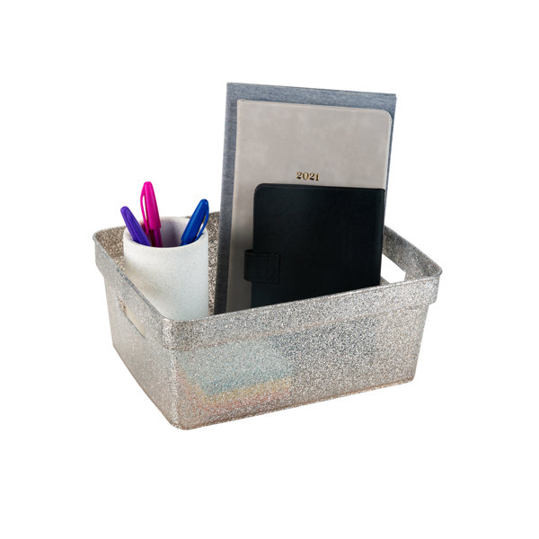 Simplify Everly Quinn Plastic 3 Piece Bin Set | Wayfair